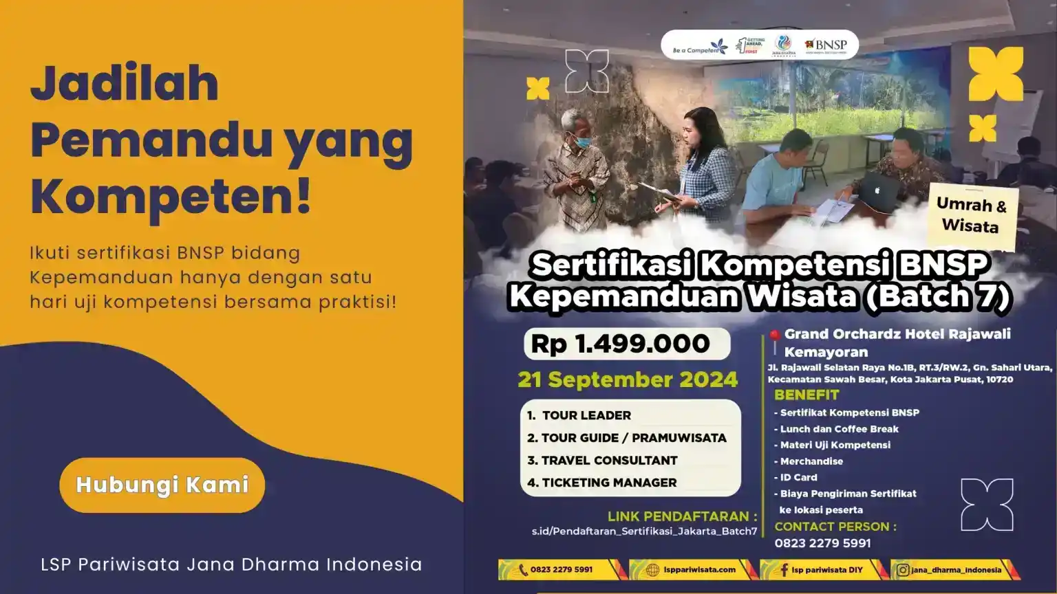 Pentingnya Sertifikasi Profesi Tour Leader dan Tour Guide: Meningkatkan ...