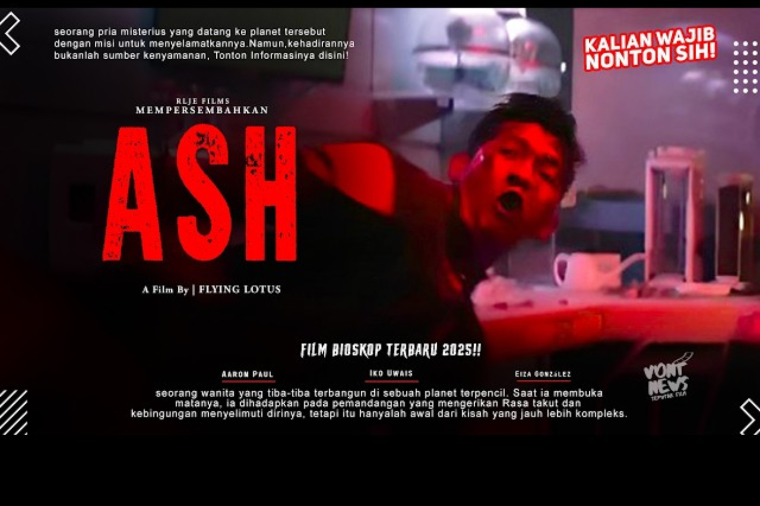 Ini Dia Sinopsis Film Ash: Sci-Fi Hollywood yang Dibintangi Iko Uwais ...